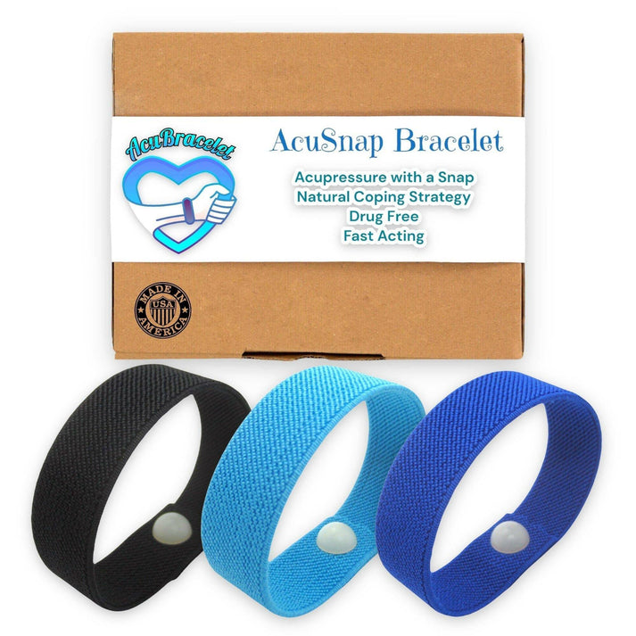 Rubber Band Snap Bracelet for Focus, Mindfulness & Stress
